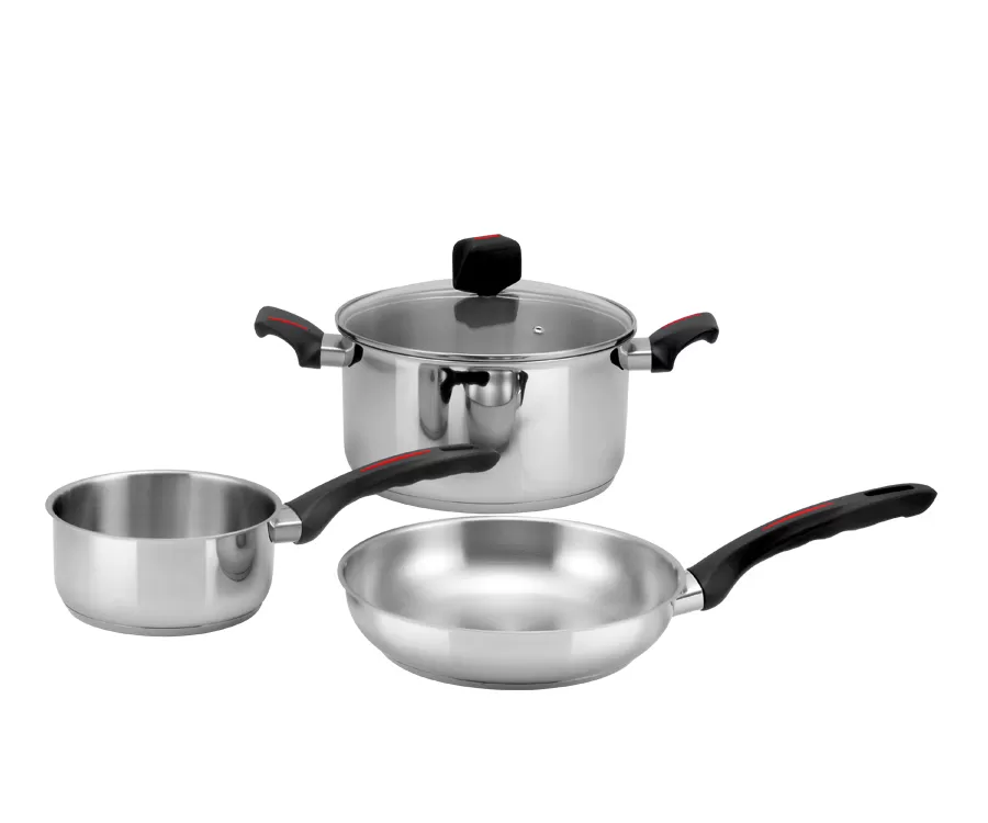 Bakelite Handle Stainless Steel Cookware Set Price