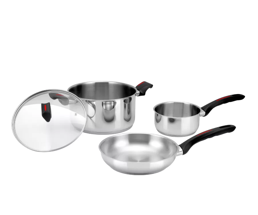 Bakelite Handle Stainless Steel Cookware Set Price