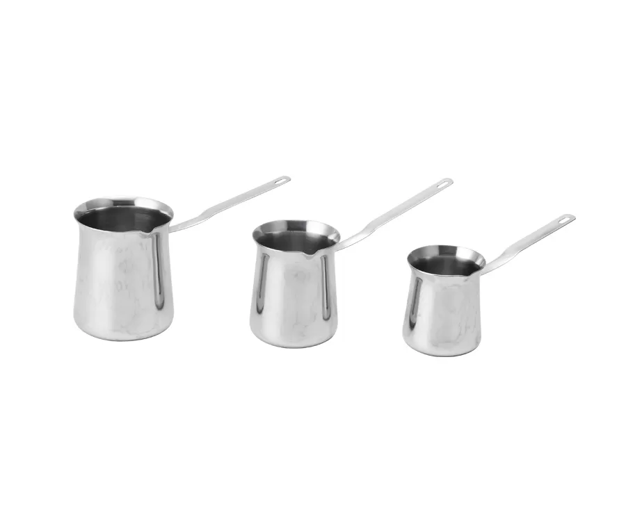 Traditional turkish Coffee Pot, Chocolate and Butter Melting Pot ...