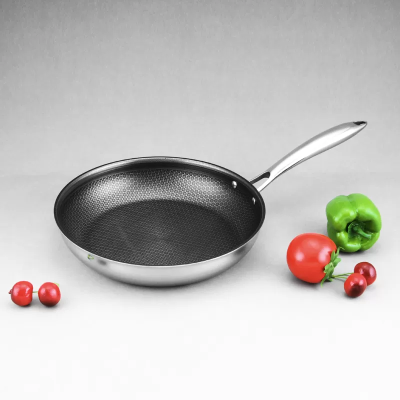 Wholesale Honeycomb Stainless Steel Frying Pan Price