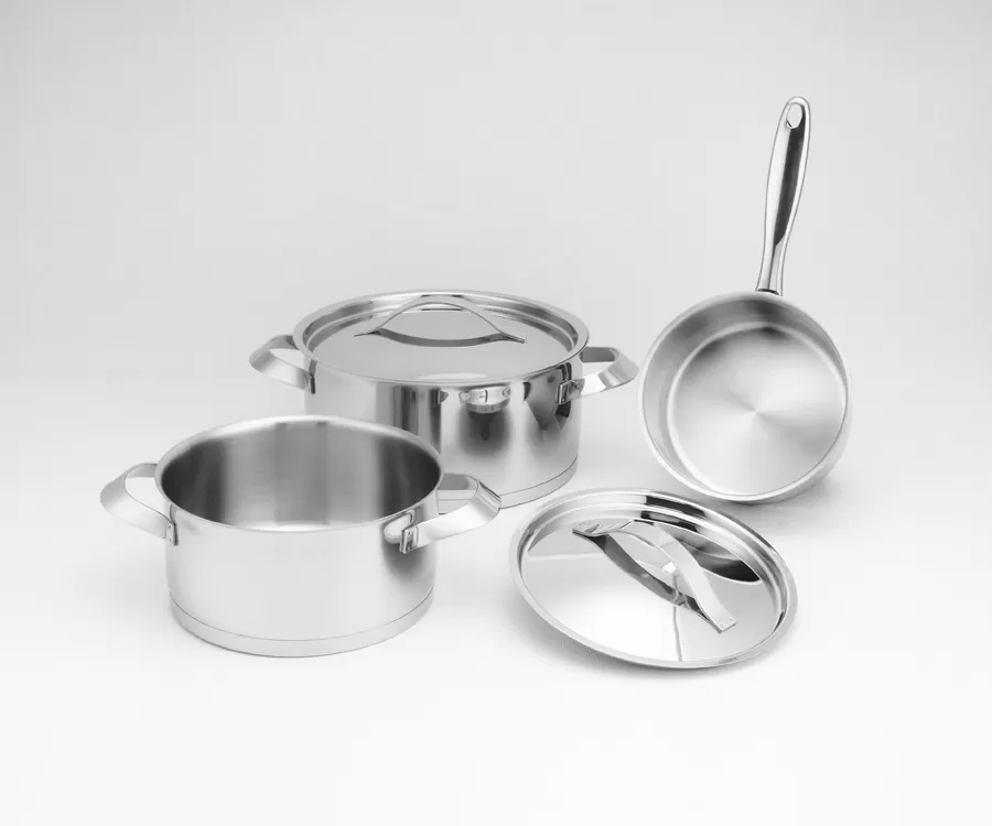 Modern Stainless Steel Cookware Set Price